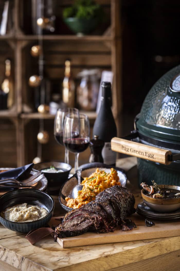 3 Langzaam gegaarde sukade met bataatstoemp 2 kerstmenu kamado big ...