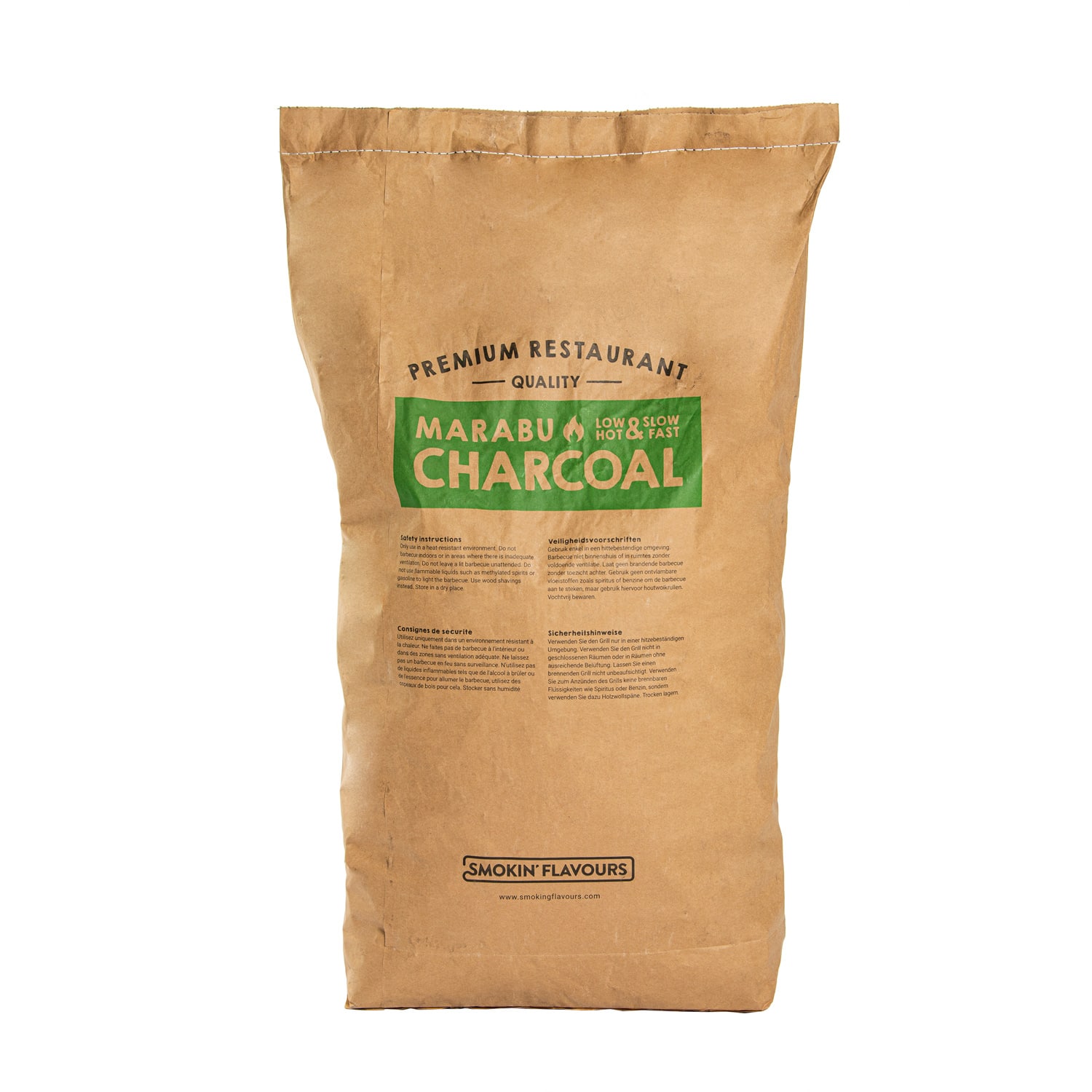 Houtskool Marabu 10KG (Cuba) Smokin' Flavours - BBQ Experience Center