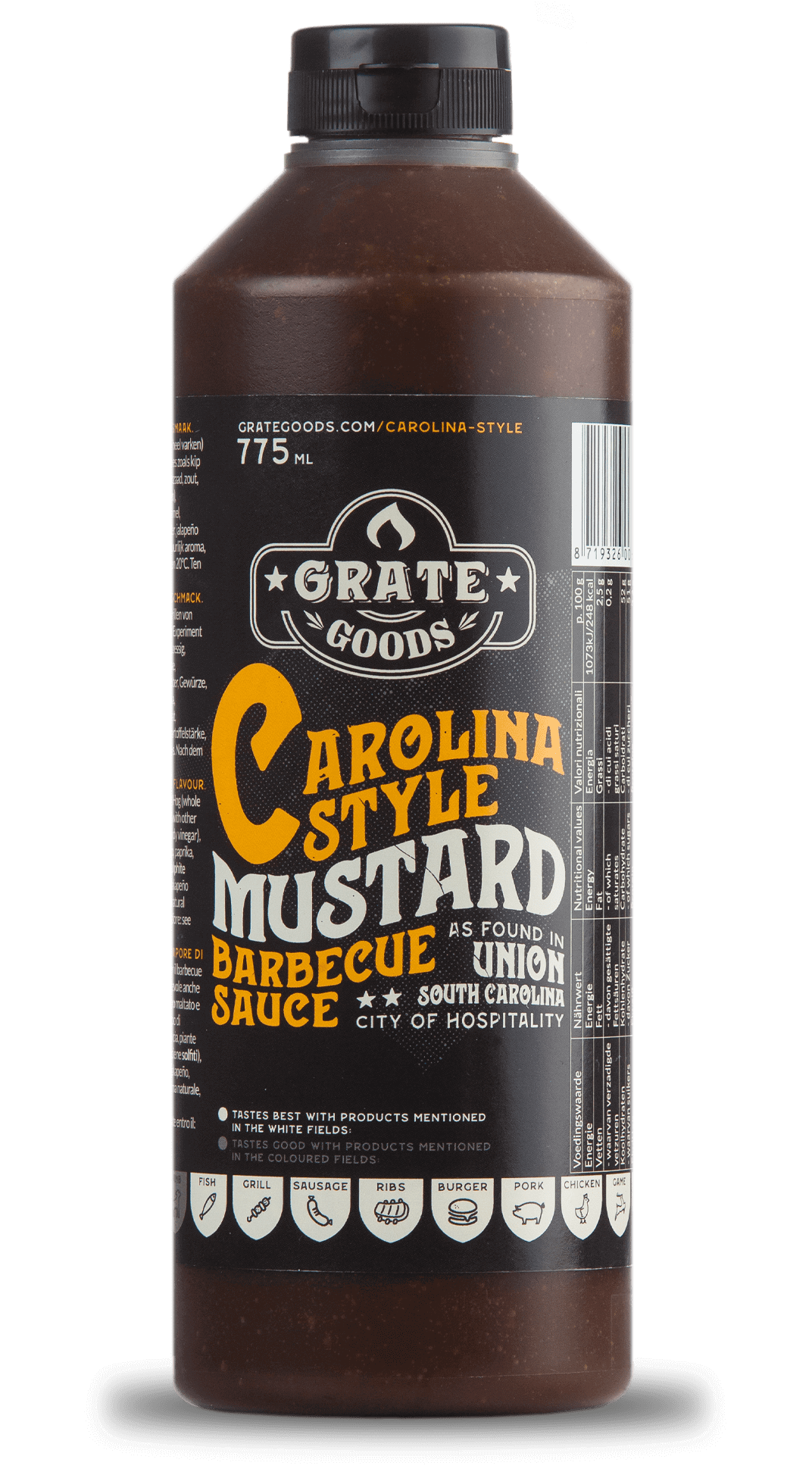 Grate Goods Carolina Mustard Barbecue Saus - BBQ Experience Center
