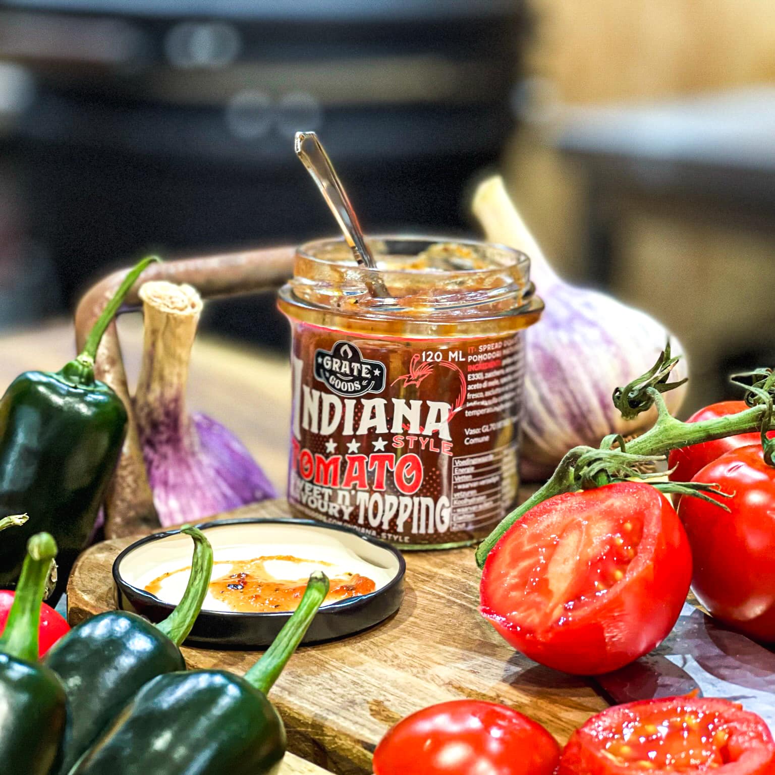 Indiana tomato topping Grate Goods - BBQ Experience Center